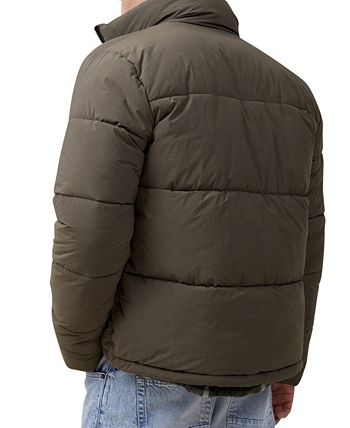 COTTON ON Men's Mother Puffer Jacket - Macy's