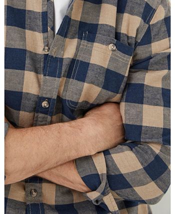FatFace Men's Buffalo Check Shirt - Macy's