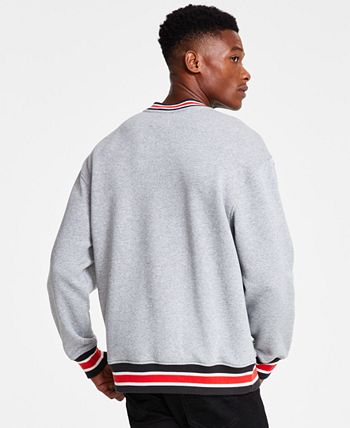 Levi's Men's Snap-Front Henley Sweatshirt - Macy's
