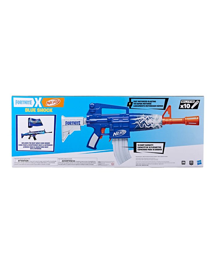 Nerf Fortnite Blue Shock Dart Blaster - Macy's