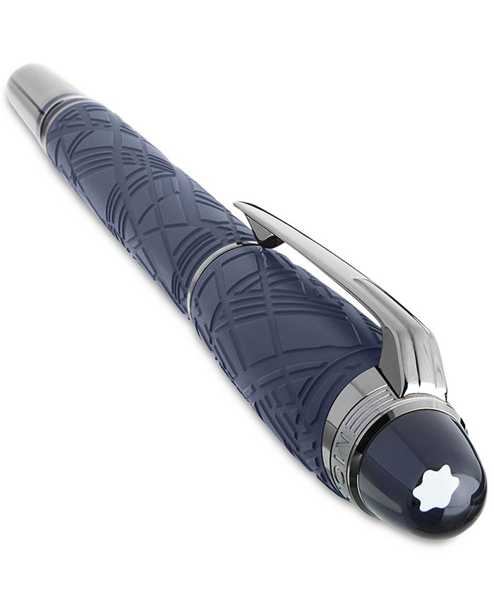 Montblanc StarWalker Space Blue Resin Fountain Pen - Macy's