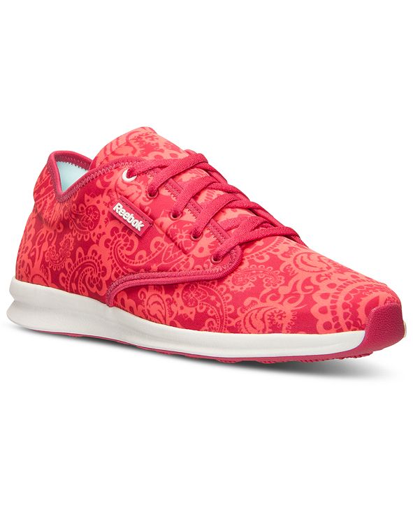 Reebok Women's Skyscape Chase Print Walking Sneakers from Finish Line ...