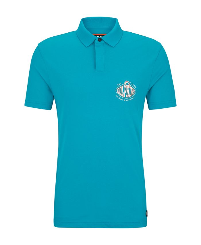 Hugo Boss Men's BOSS x NFL Dolphins Polo Shirt - Macy's