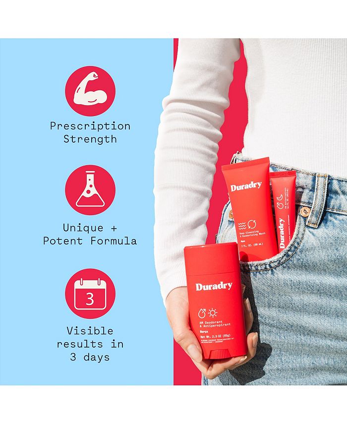 Duradry 3-Step System - Prescription Strength, Formulated For Excessive ...