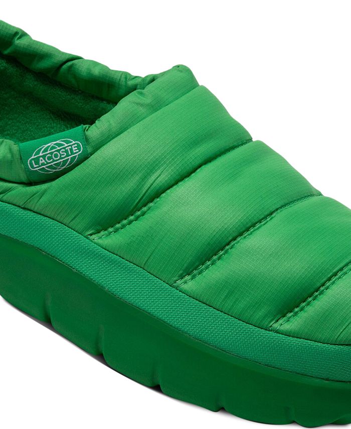 Lacoste Men's Serve Puffer Slippers - Macy's