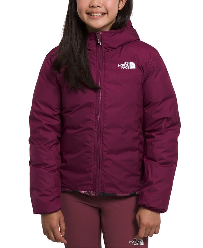The North Face Big Girls Reversible North Down Jacket - Macy's