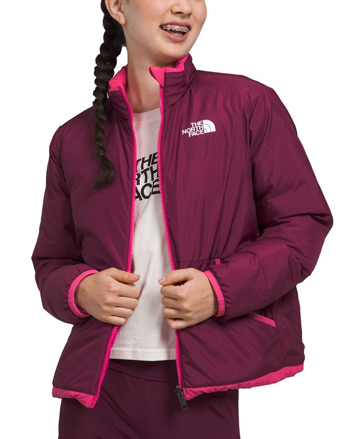 The North Face Big Girls Reversible North Down Jacket - Macy's