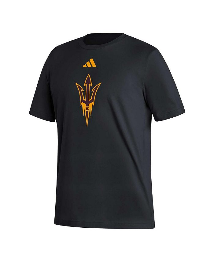 adidas Men's Black Arizona State Sun Devils Logo Fresh T-shirt - Macy's