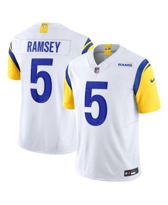 Nike Men's Jalen Ramsey White Los Angeles Rams Vapor F.U.S.E. Limited ...