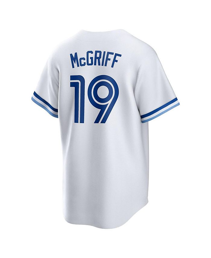 Nike Men's Fred McGriff White Toronto Blue Jays Cooperstown Collection ...