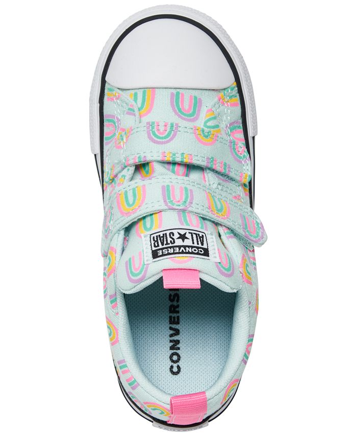 Converse Toddler Girls Chuck Taylor All Star Rave Easy-On Adjustable ...