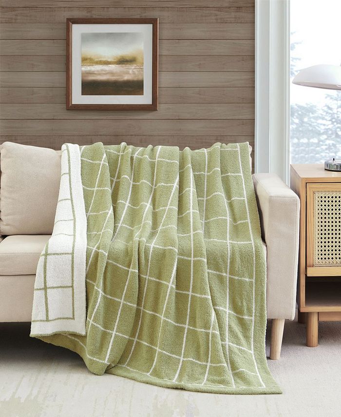 Sutton Home Jacquard Knit Throw 50" x 60" - Macy's