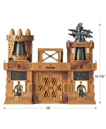 True Heroes Deluxe Military-Inspired Base Playset, Created for You by ...