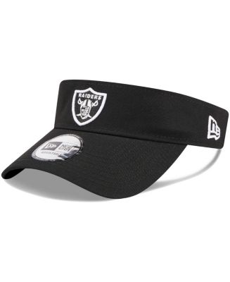 Men's New Era Black Las Vegas Raiders Main Adjustable Visor - Macy's