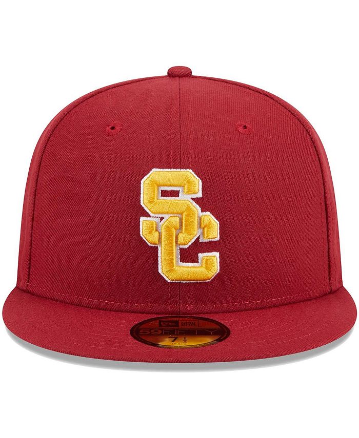 New Era Men's Cardinal USC Trojans Evergreen 59FIFTY Fitted Hat - Macy's