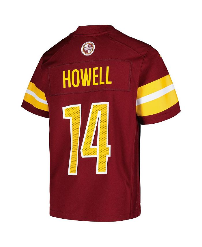 Nike Big Boys Sam Howell Burgundy Washington Commanders Game Jersey ...