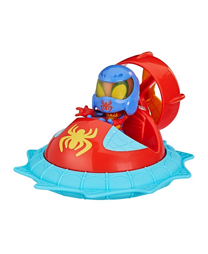 Spidey and His Amazing Friends Marvel Web-Spinners Spidey with Hover ...