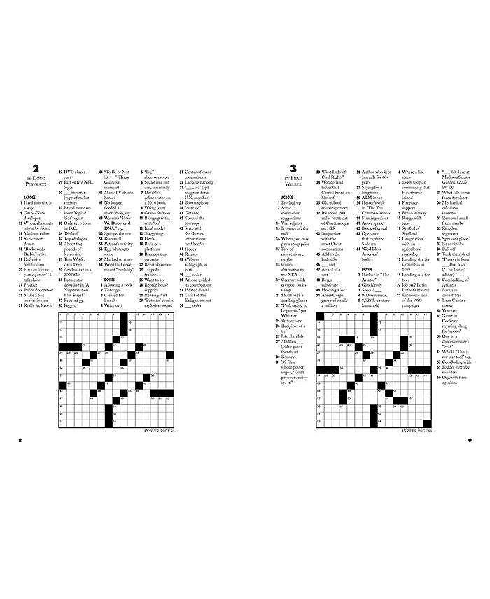 Barnes & Noble Hard as a Rock Crosswords- Super Hard by Stanley Newman ...