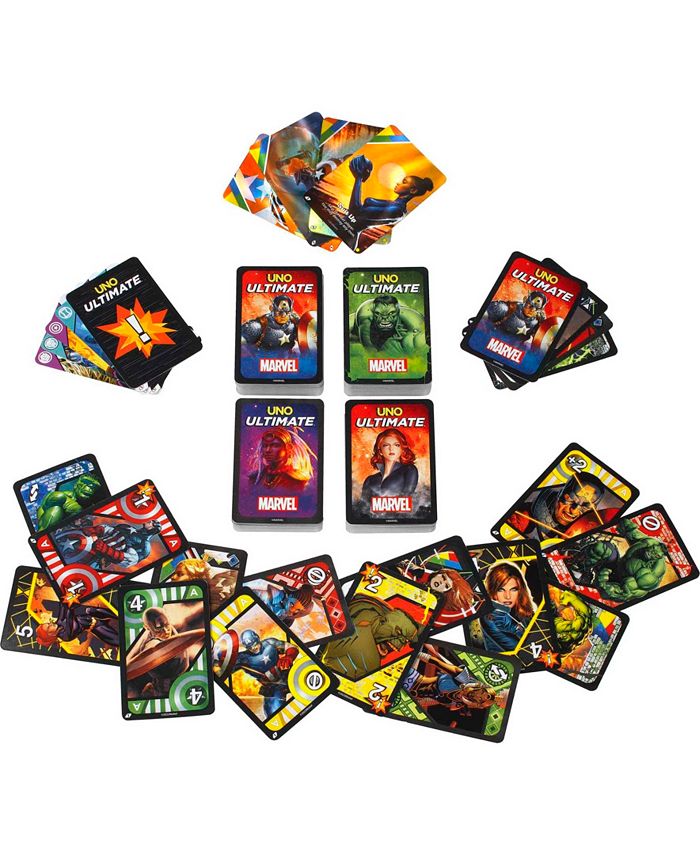 Mattel Marvel UNO Ultimate Card Game - Macy's