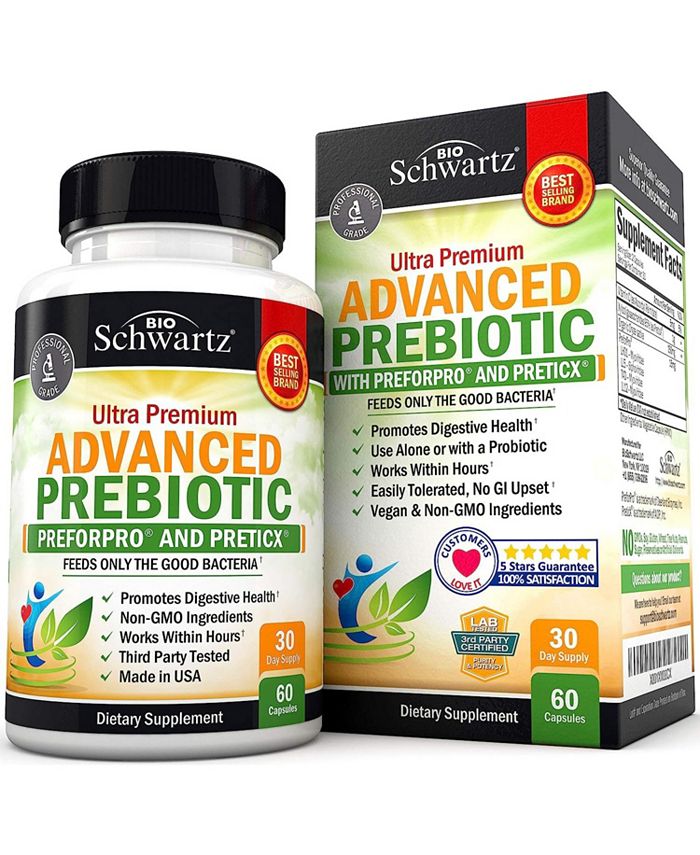 BioSchwartz Advanced Prebiotic 60 Capsules - Macy's