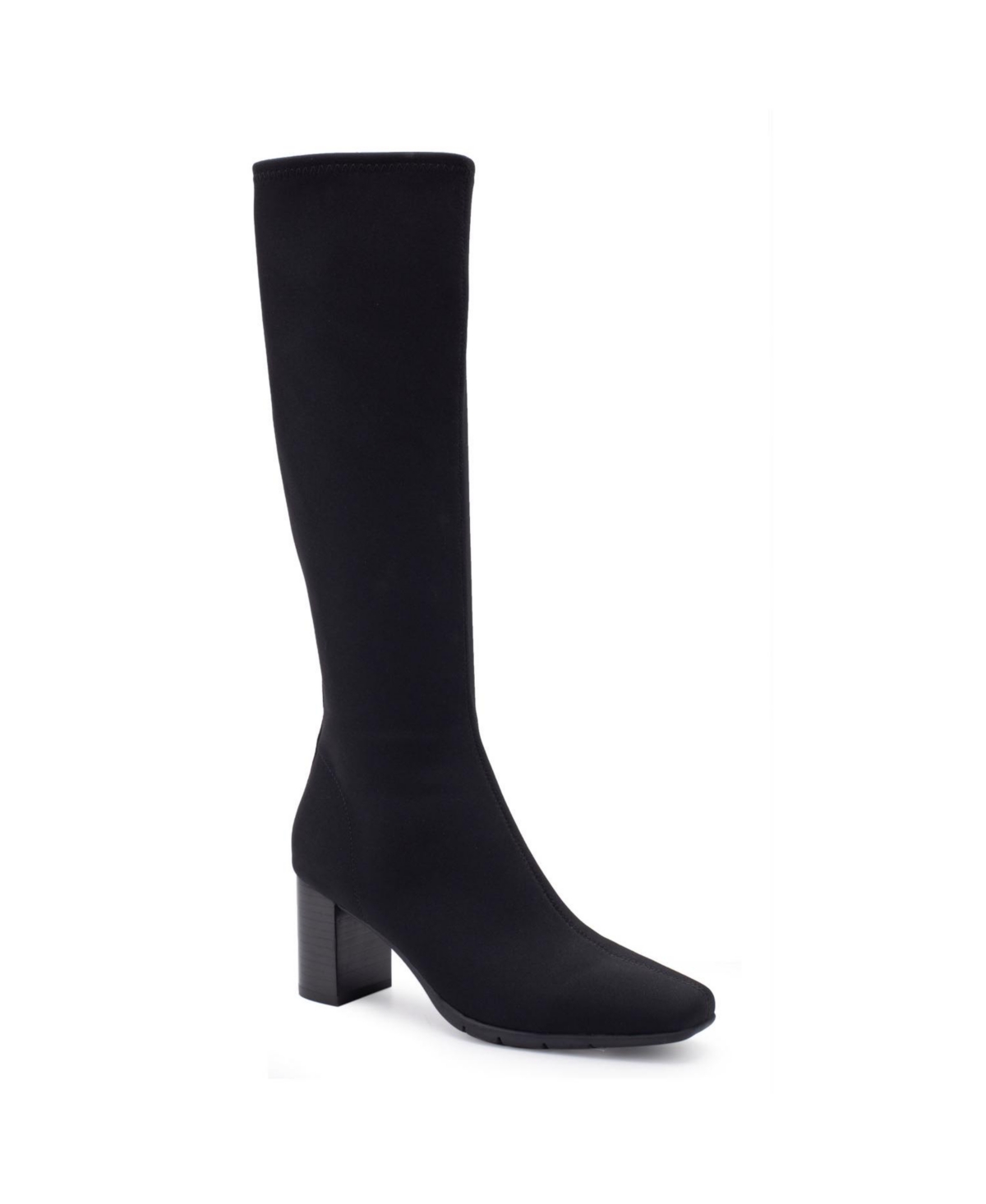 Click here for Aerosoles Womens Micah Tall Boots - Black Fabric -... prices