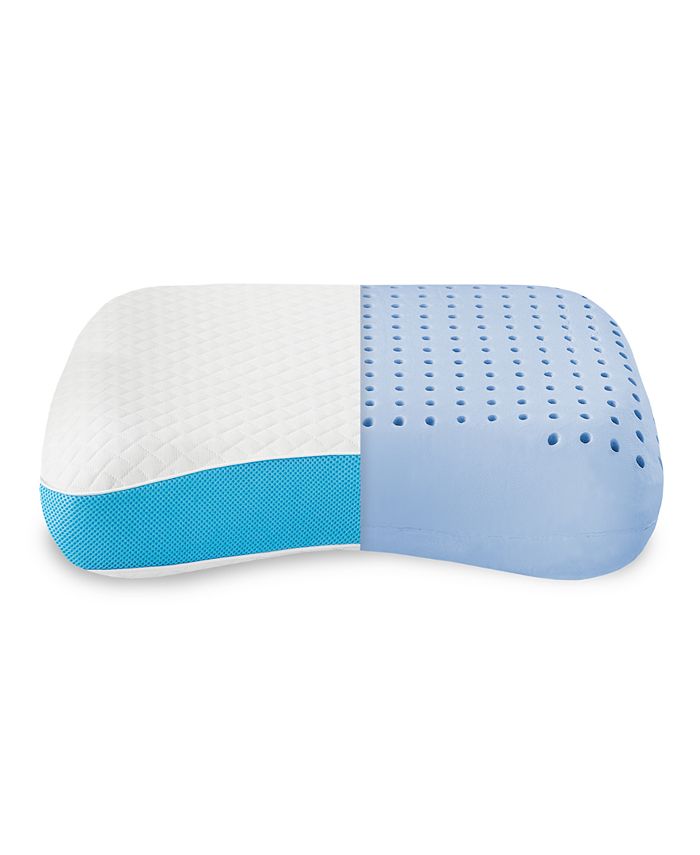 ProSleep Side and Back Sleeper Gel-Infused Memory Foam Pillow, Jumbo ...