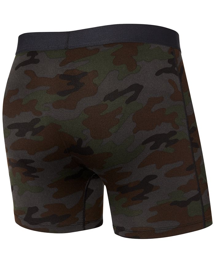 SAXX Men's Daytripper Relaxed-Fit Camouflage Boxer Briefs - Macy's