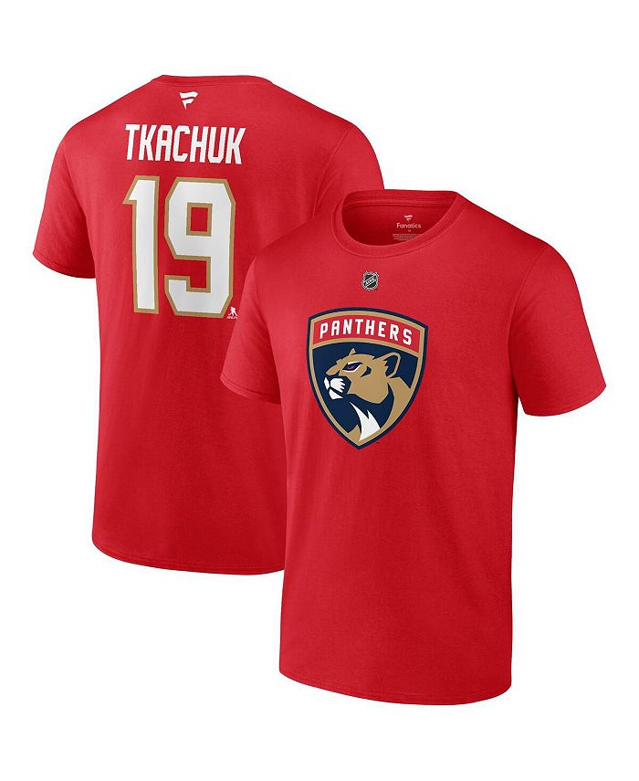 Fanatics Men's Matthew Tkachuk Red Florida Panthers Authentic Stack ...