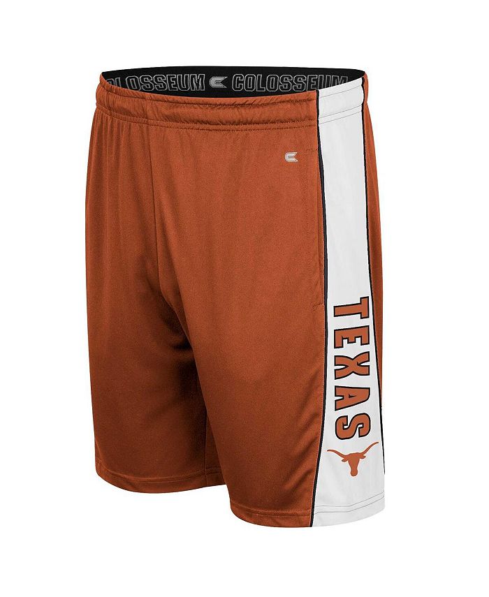 Colosseum Men's Texas Orange Texas Longhorns Panel Shorts - Macy's