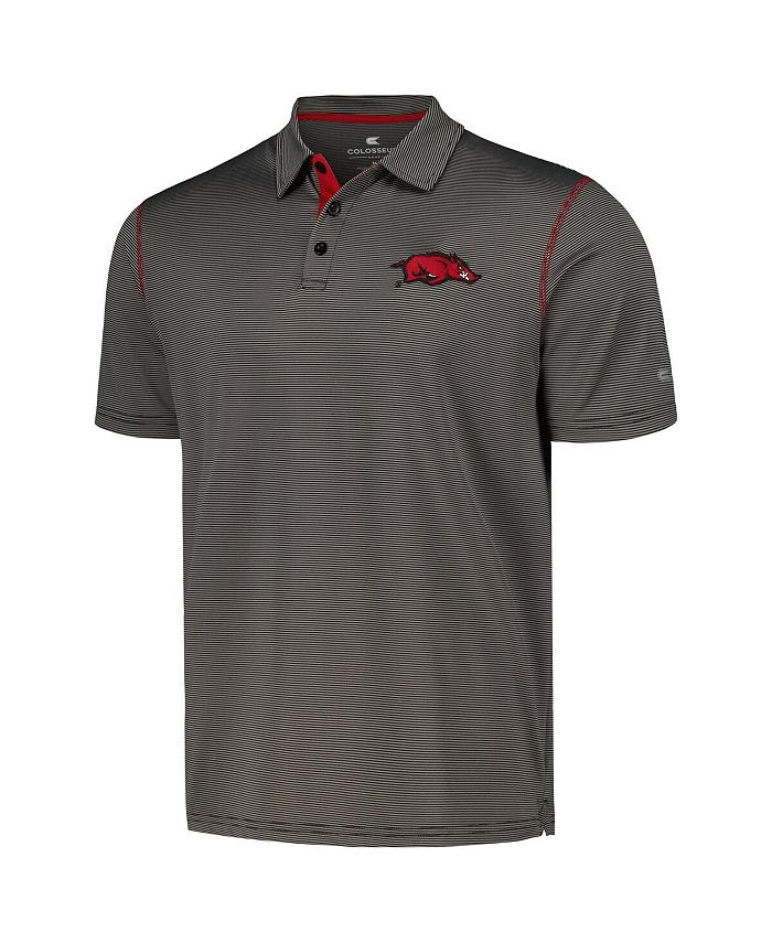 Colosseum Men's Gray Arkansas Razorbacks Cameron Polo Shirt - Macy's