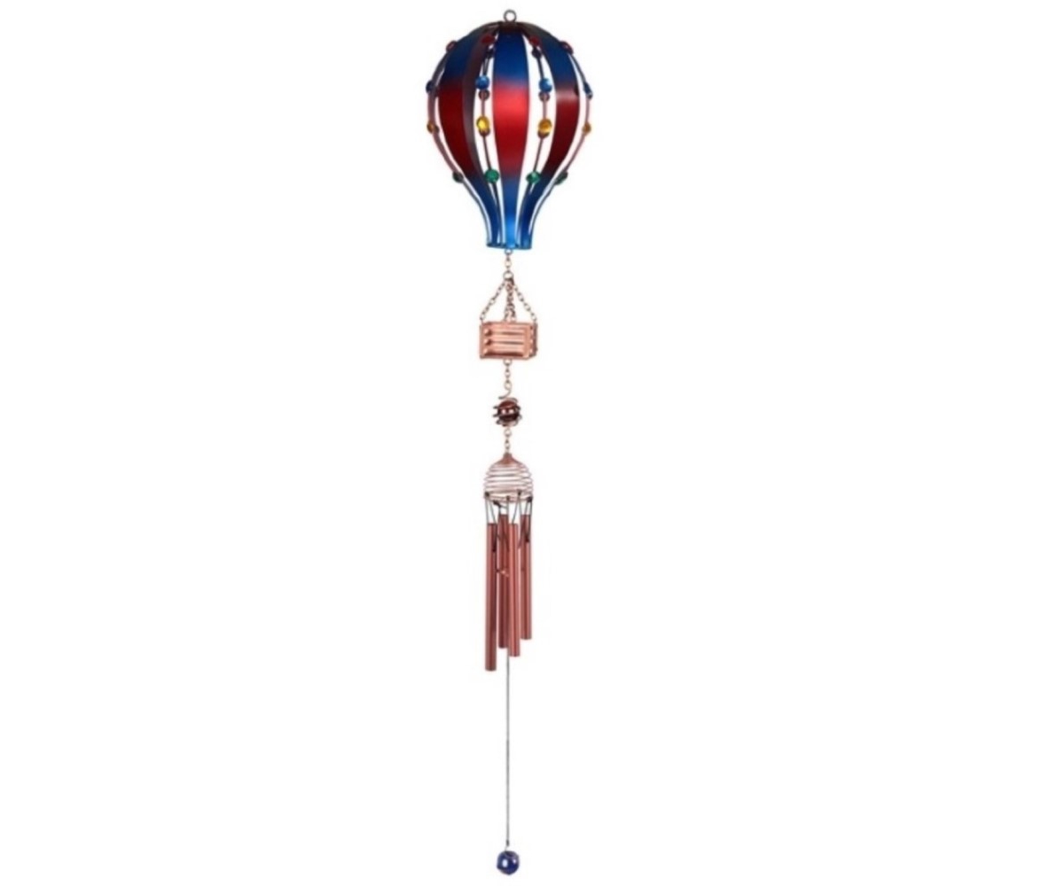 Click here for 34 Long Blue and Red Air Balloon with Copper Gem -... prices