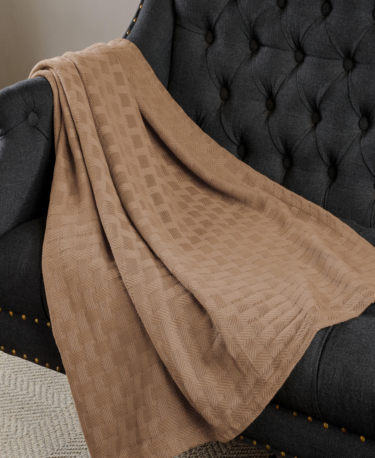 Click here for Superior Basket Weave All Season Cotton Blanket  K... prices