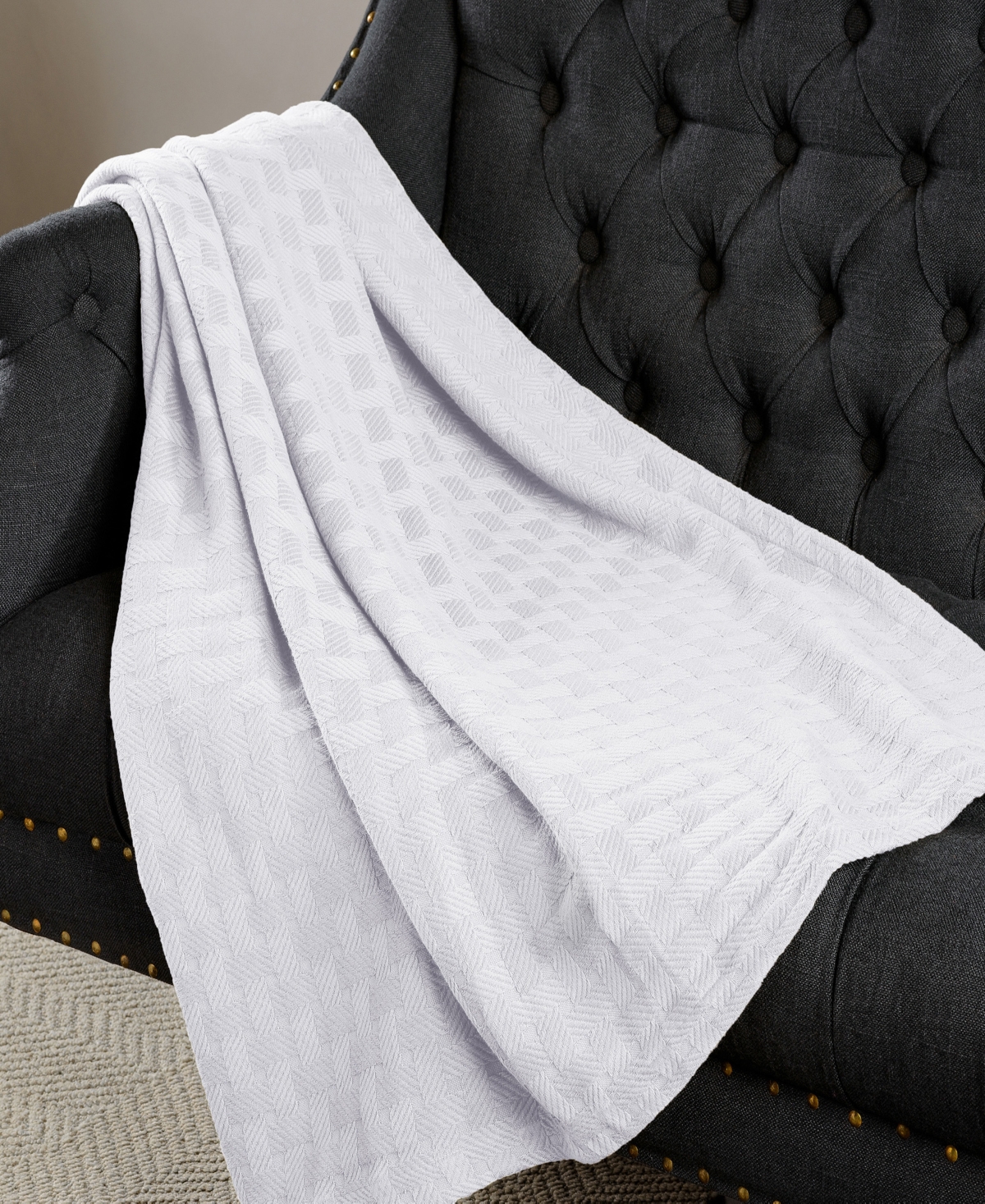 Click here for Superior Basket Weave All Season Cotton Blanket  K... prices