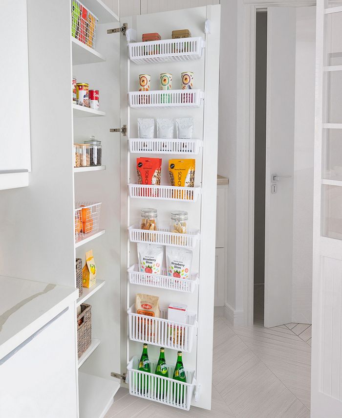 Smart Design 8-Tier Over-the-Door Hanging Pantry Organizer - Macy's