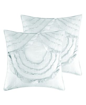 Levtex Allie Spa Scalloped 2-Pc. Sham Set, European - Macy's