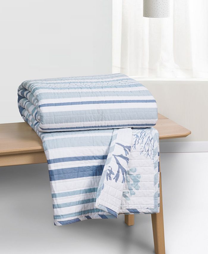 Levtex Truro Reversible Quilted Throw, 50" x 60" - Macy's