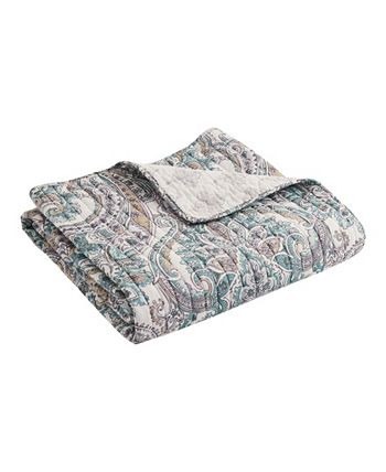 Levtex Rome Reversible Quilted Throw, 50" x 60" - Macy's