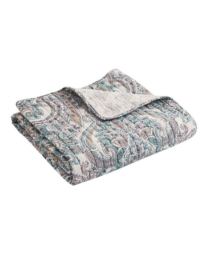 Levtex Rome Reversible Quilted Throw, 50" x 60" - Macy's