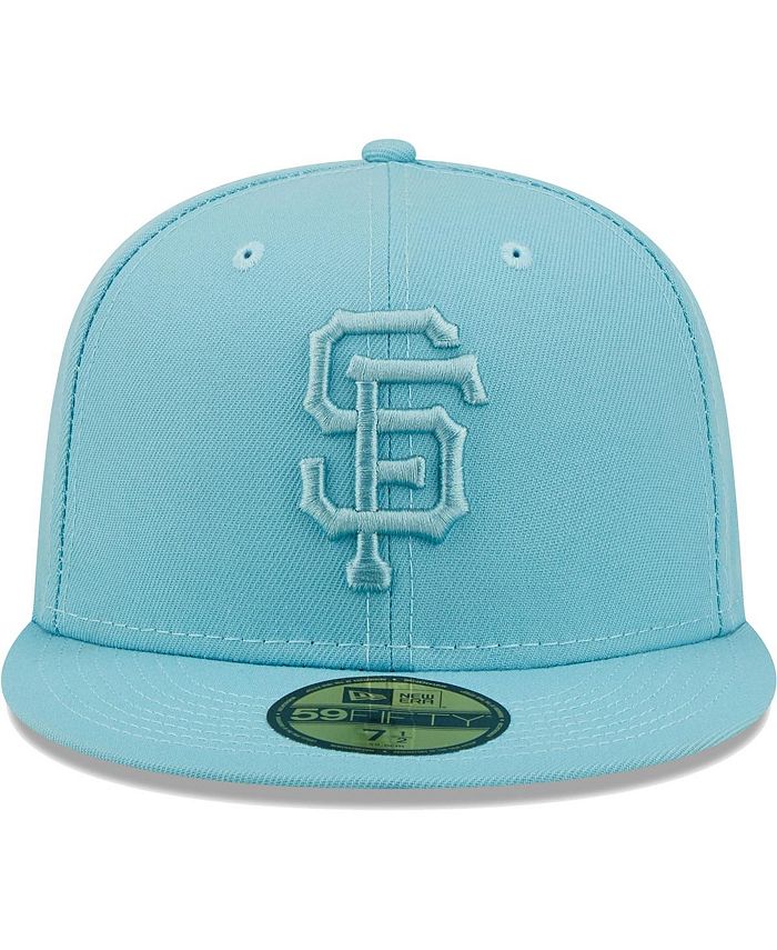New Era Men's Light Blue San Francisco Giants Color Pack 59FIFTY Fitted ...