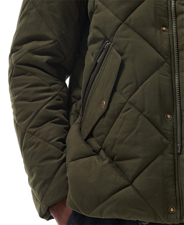 Barbour Men's Winter Chelsea Box Quilted Full-Zip Jacket - Macy's