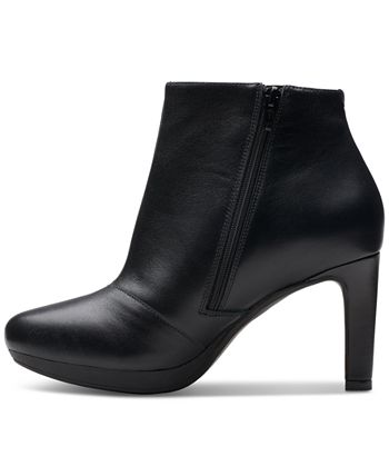 Clarks Women's Ambyr Rise Platform Dress Booties - Macy's