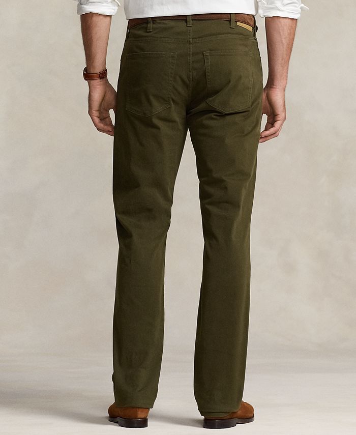Polo Ralph Lauren Men's Big & Tall Stretch Classic Fit Sateen Pants - Macy's