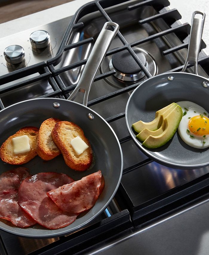Calphalon Classic Oil Infused Ceramic 2-Piece Fry Pan Set - Macy's