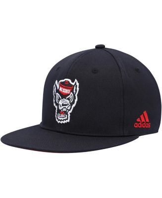 Men's adidas Black NC State Wolfpack Sideline Snapback Hat - Macy's