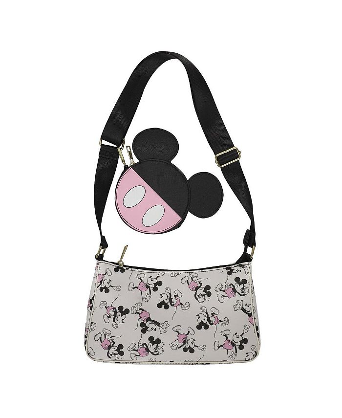 Bioworld Mickey Mouse Crossbody and Coin Purse - Macy's