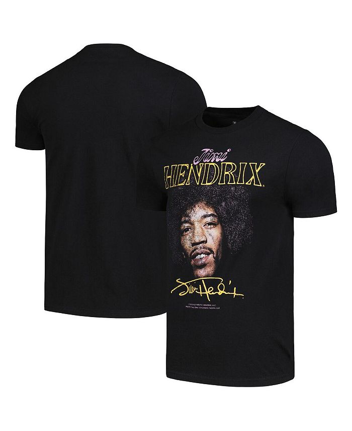 Ripple Junction Men's Black Jimi Hendrix Graphic T-shirt - Macy's