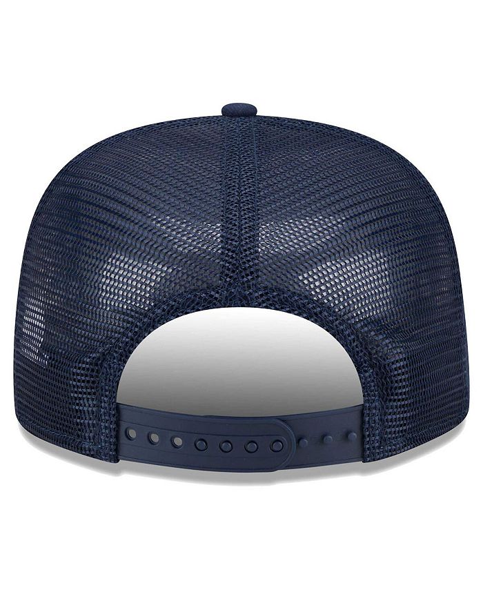 New Era Men's Navy Denver Broncos Instant Replay 9FIFTY Snapback Hat ...