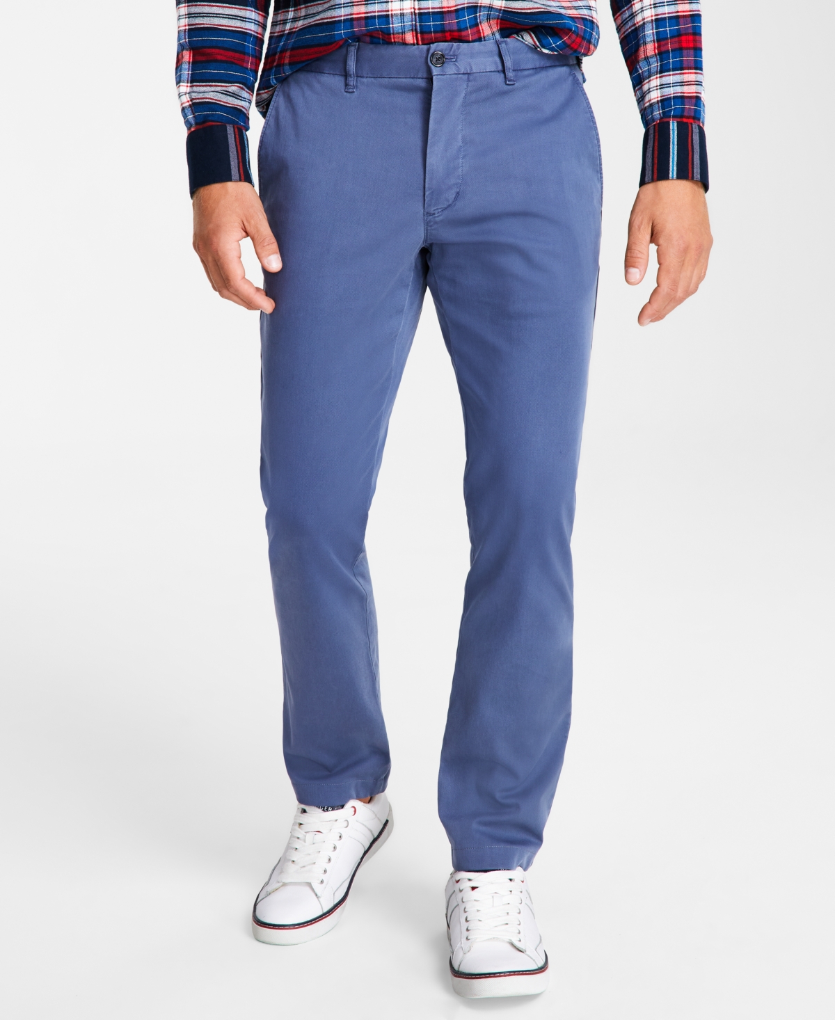 Click here for Tommy Hilfiger Mens Th Flex Stretch Regular-Fit Ch... prices