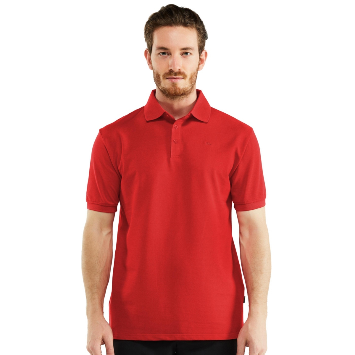 Click here for Mens Classic-Fit Cotton-Blend Pique Polo Shirt - R... prices