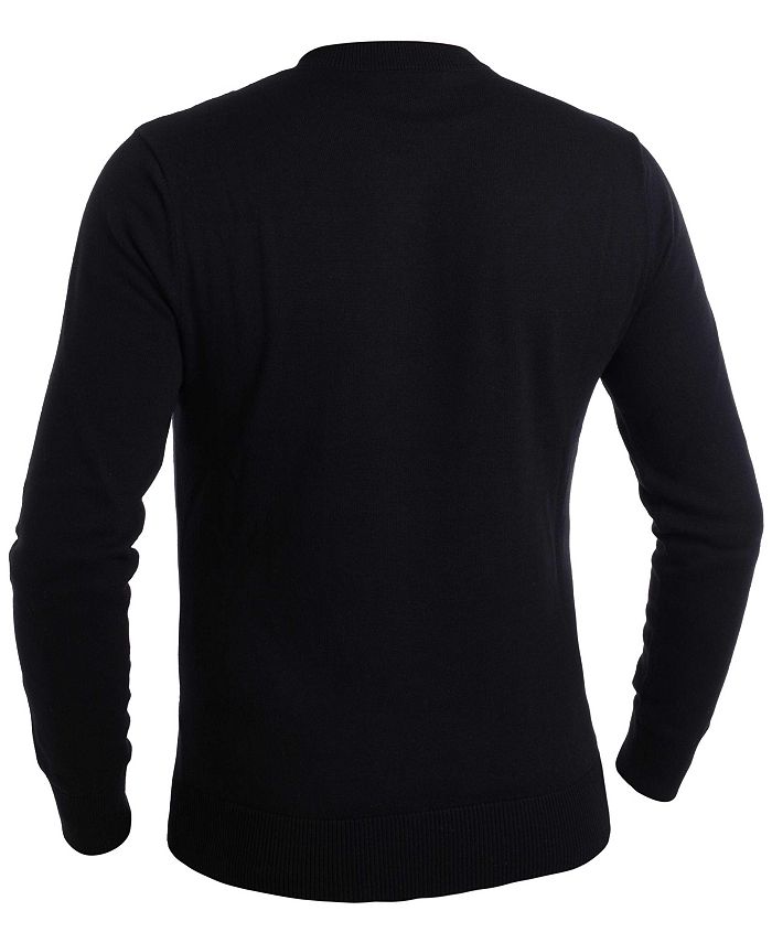 Mio Marino Men's Winter Crew Lightweight Pullover Sweater - Macy's